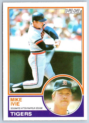MIKE IVIE 1983 O-PEE-CHEE 83 NO 117 NRMINT+ 57680 | eBay