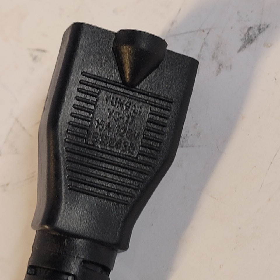 Yung-Li Power Cord Plug Connector Adapter YC-55 2500W, NEMA L5-20R P/N ...