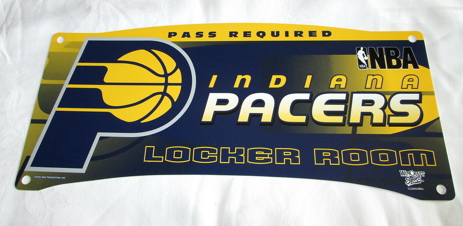 INDIANA PACERS Locker Room Sign #03 - NEW | eBay