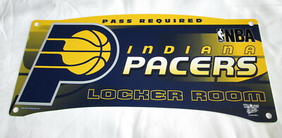 INDIANA PACERS Locker Room Sign #03 - NEW | eBay