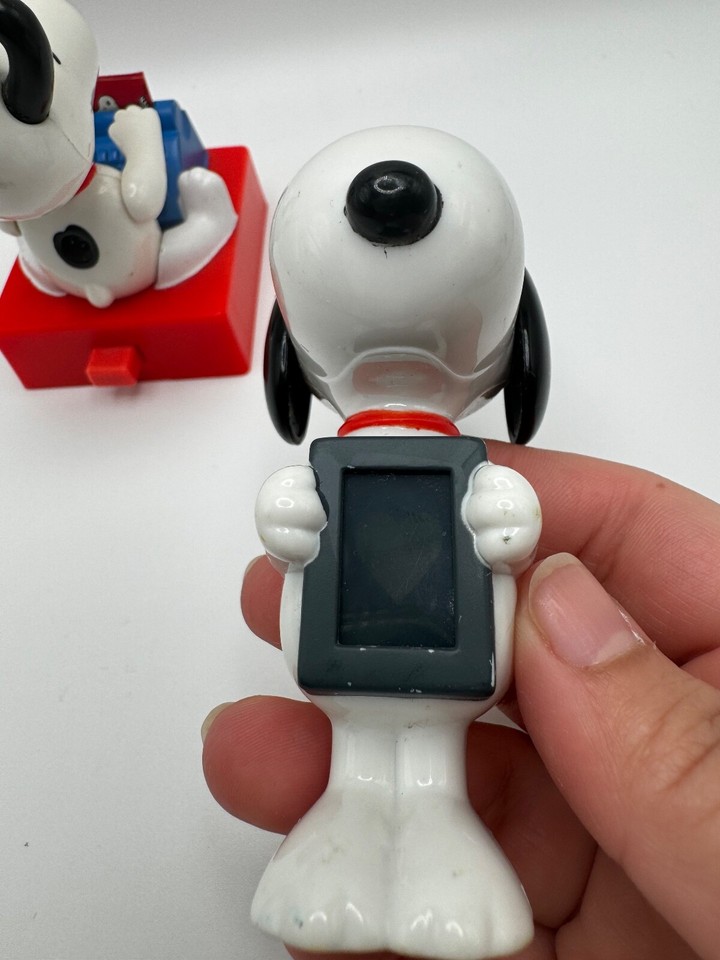 Vintage Peanuts Snoopy The Author with Typewriter Collectible Burger ...