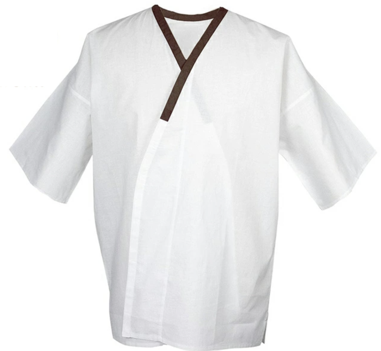 Japanese Men's Traditional Kimono inner under wear Tshirt Juban White ...