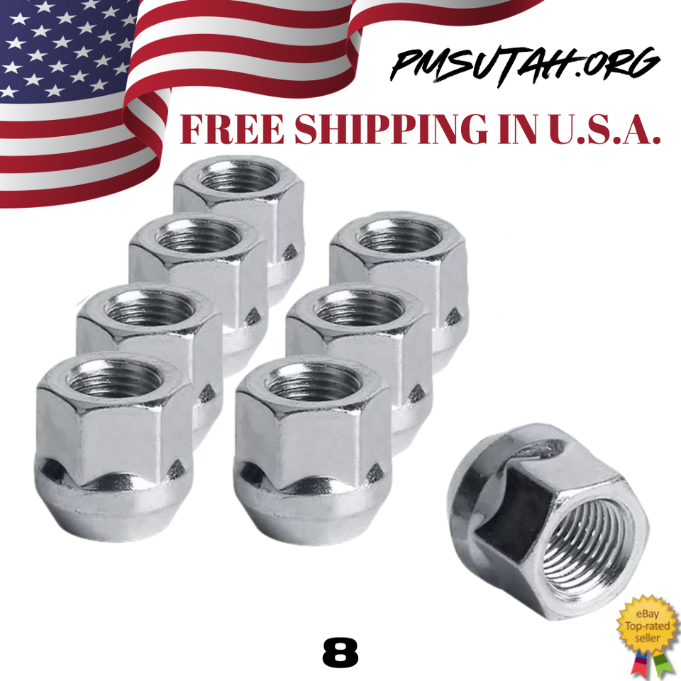 8 Tapered Lug Nuts 2021-2025 Yamaha Wolverine 1000 RMAX4 XT-R 2019-2020 ...