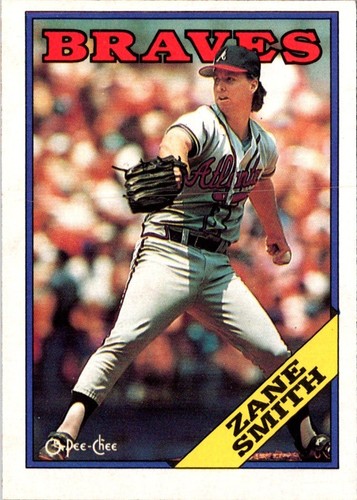 1988 Topps Zane Smith #297 Atlanta Braves Baseball Card | eBay