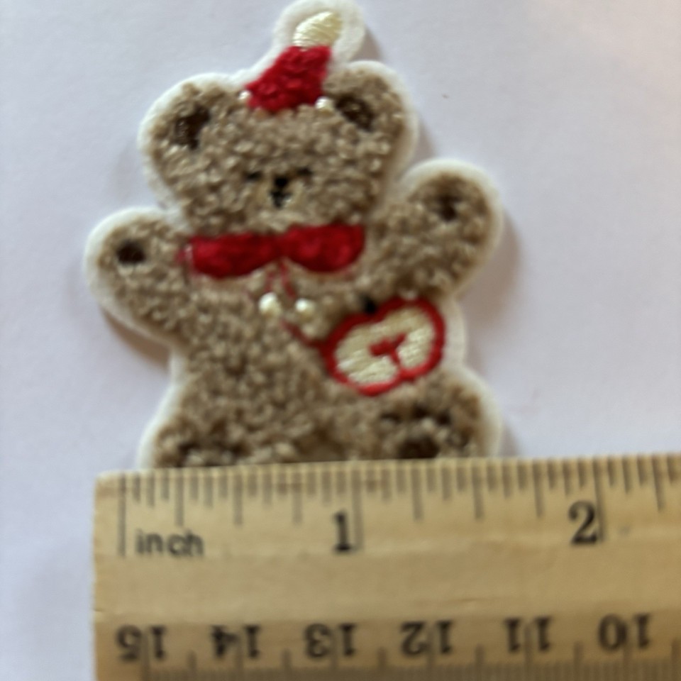 TEDDY BEAR! SOO CUTE ! IRON ON PATCH + ONE FREE STICKER! | eBay