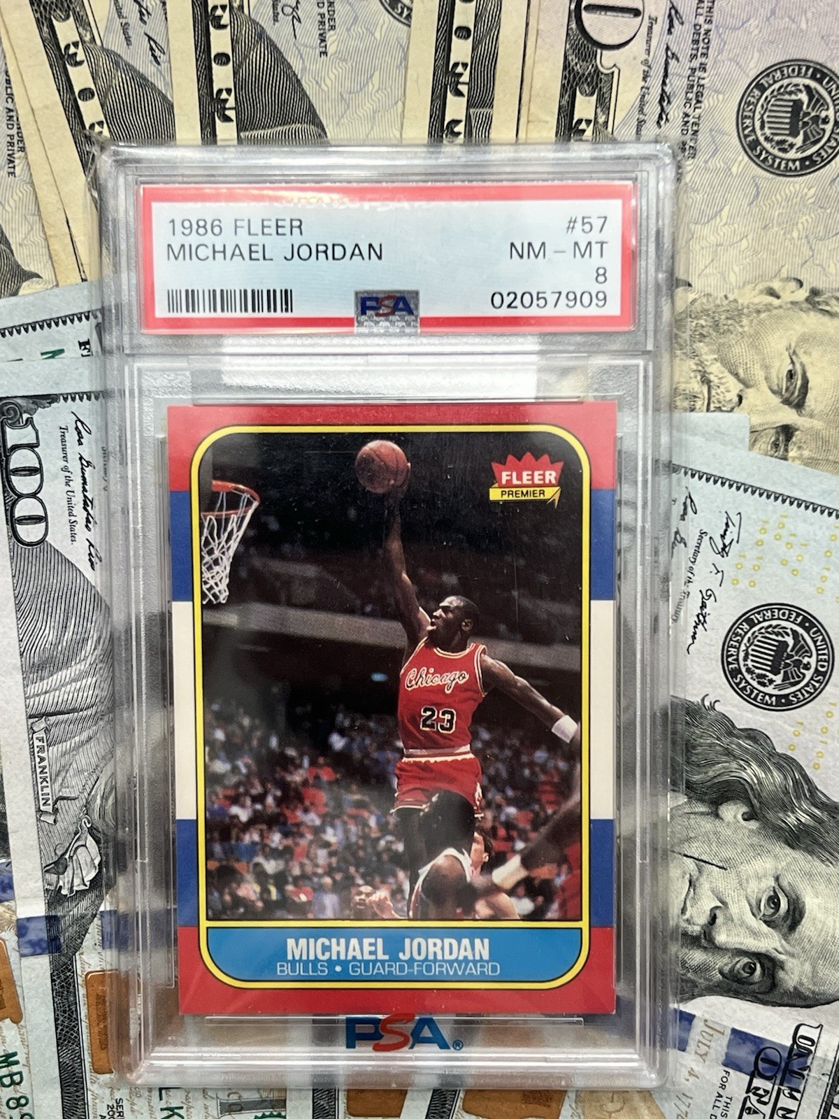 Michael Jordan Rookie Card Value Soaring - 1986-87 Fleer