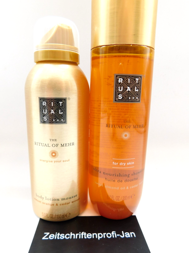 Ritual of Mehr Body Lotion Mousse 150ml+Shower Oil 200ml | eBay.de