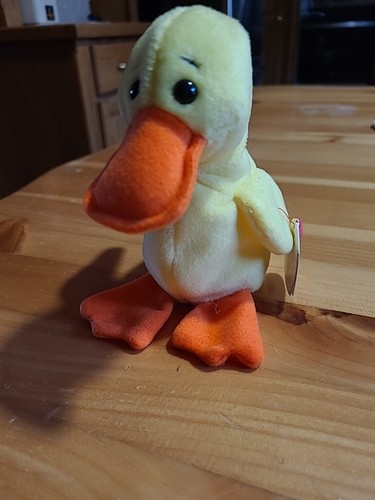 Ty Beanie Baby, "Quackers" New With Tags | eBay