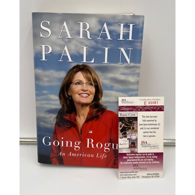 Sarah Palin Signed Going Rogue An American Life Book 1st Edition ...