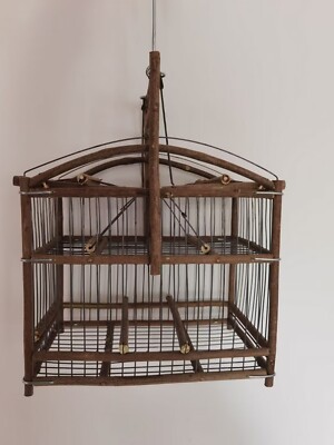 2-Door Birdcage Repeating Trap Cage Hunting Escaped bird cage Birds ...