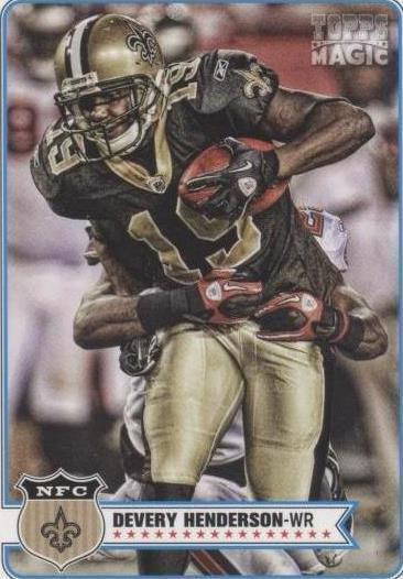 2012 Topps Magic - Devery Henderson #226 Mini for sale online | eBay