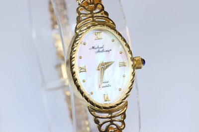 Michael Anthony Swiss Quartz 14K Watch | eBay