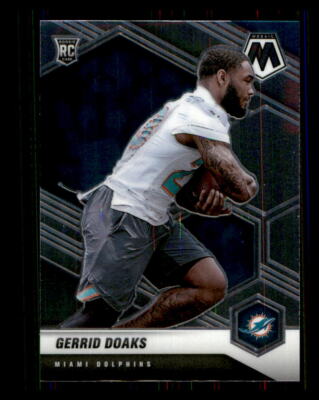 2021 Football Panini Mosaic Gerrid Doaks Miami Dolphins #373 RC | eBay