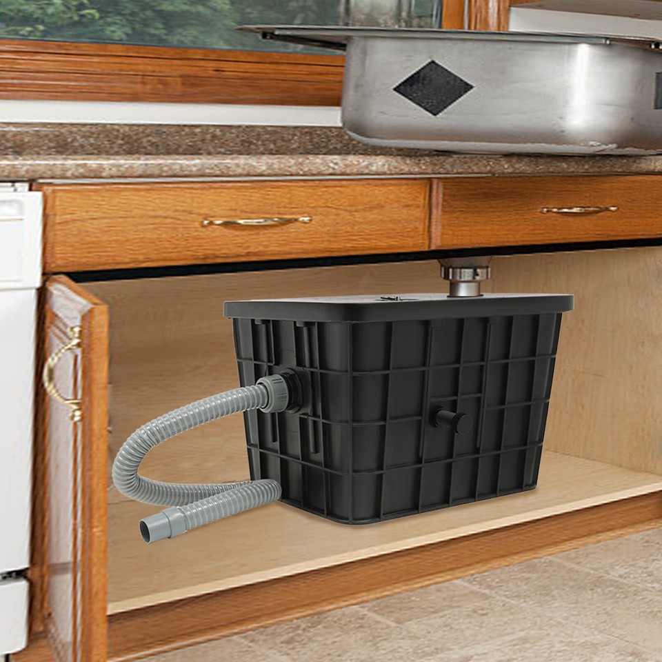 35l Grease Trap Interceptor 7-stage Filtration 2.1 T/h Waste Oil-water ...