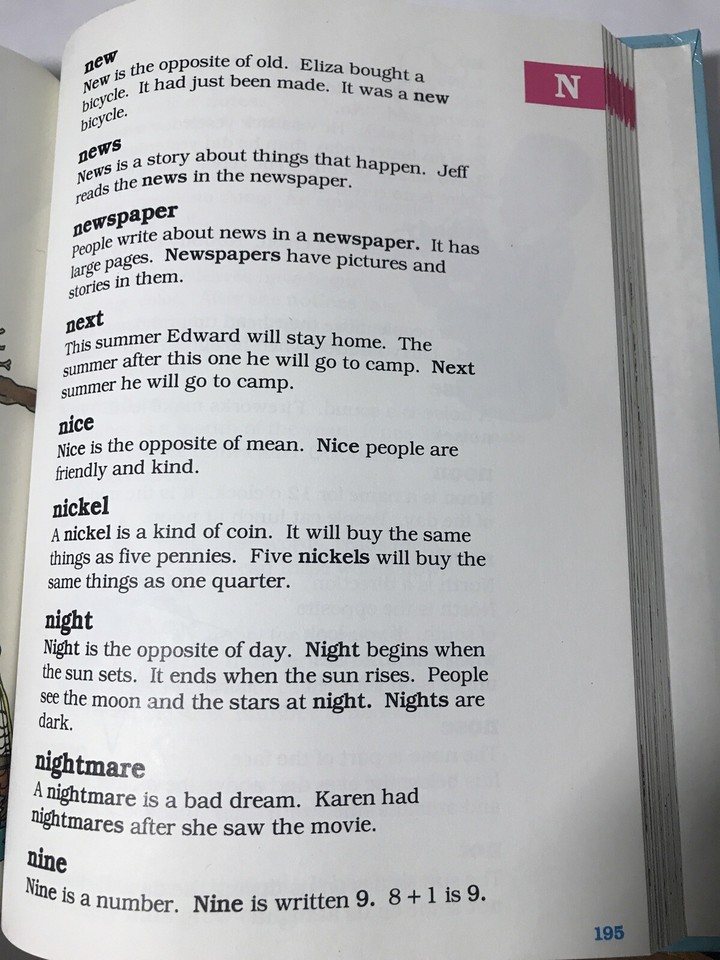 An American Heritage My First Dictionary Hardcover Book Houghton ...