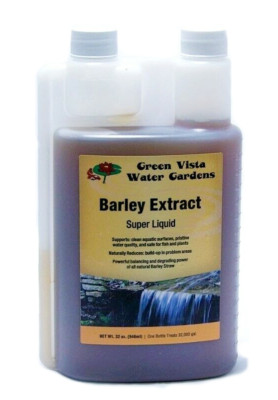 Green Vista 32 oz Natural Barley Extract Liquid/ pond-water garden ...