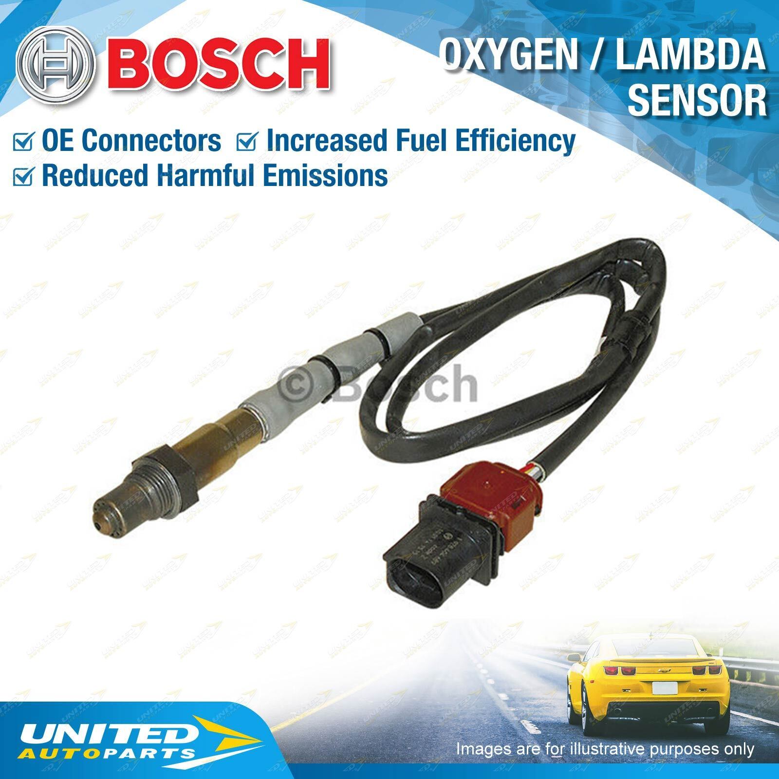 Bosch O2 Oxygen Lambda Sensor Pre-Cat for Audi A3 8P 2.0L Hatchback ...