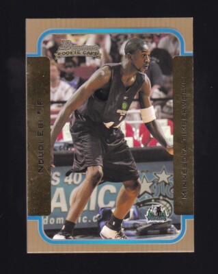2003-04 Bowman Gold Ndudi Ebi Rookie #116 Minnesota Timberwolves | eBay