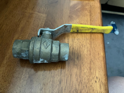 1/2 Inch 600 WOG Full Port Sweat (CXC) Brass Ball Valve NOS | eBay