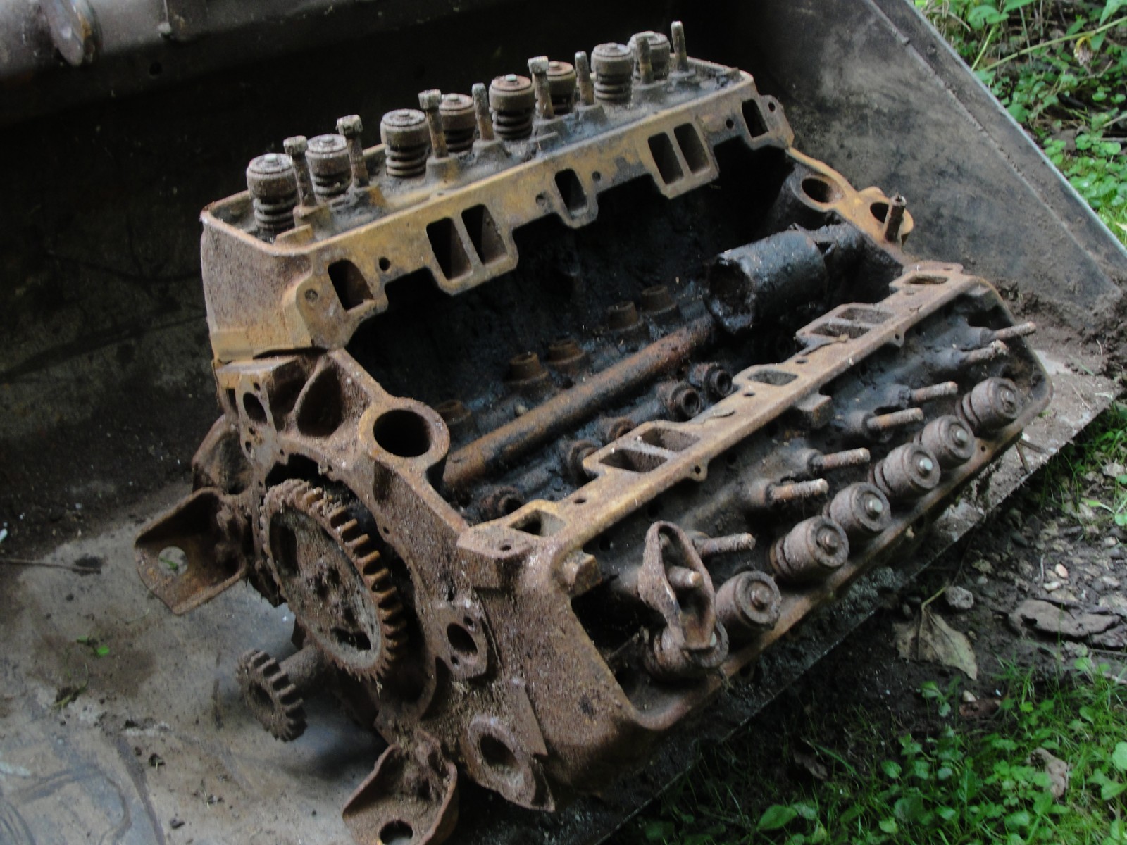 1956 Corvette Chevrolet Small Block Chevy SBC 265 Long Block 3720991 K ...