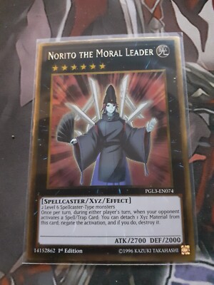 Norito the Moral Leader PGL3 en074 Gold Rare anglaise (PGL3 fr074) | eBay