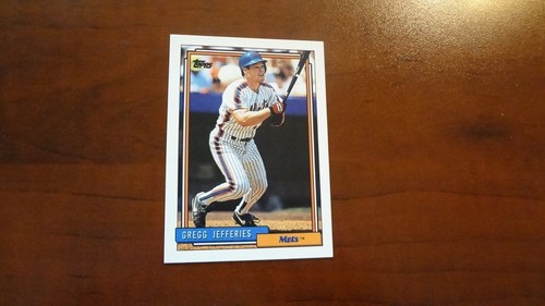 1992 TOPPS # 707 GREGG JEFFERIES BASEBALL CARD | eBay