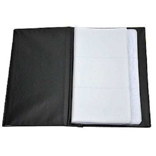 160 Business Card Holder Book Booklet Wallet Pouch Organiser Folder ...