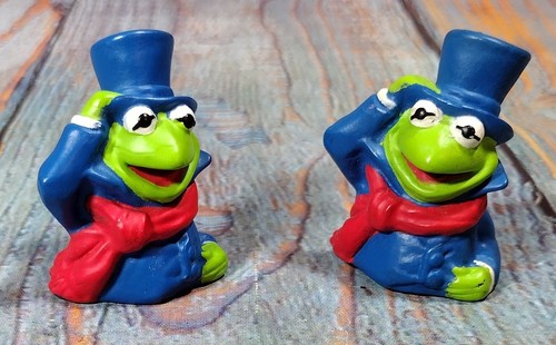 Genuine Henson Dakin Vintage Kermit The Frog Kids Finger Puppet Toy Set ...
