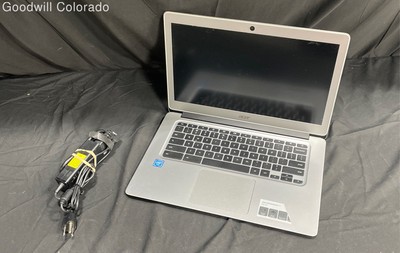 Gray Acer Chrome Book laptop model n16p1 w/ power cord | eBay