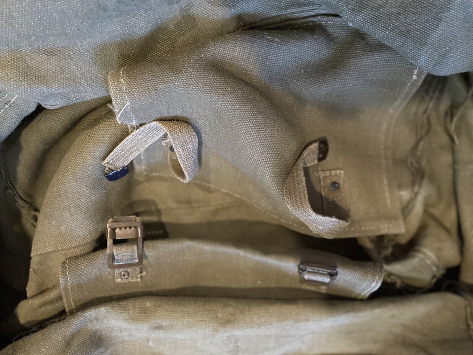 Italian Military Rucksack Pack, Vintage, LARGE, Heavy Canvas, NOS | eBay