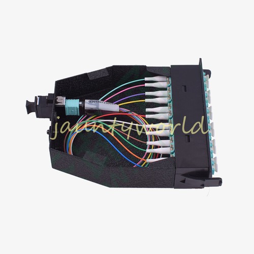 1PC MPO-12LCOM3-300 MTP-12 MPO Cassette Module 12 Fibers OM3 Multi-Mode ...