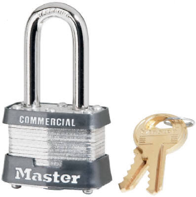 6/pack Master Lock 3kalf 3210 1-1/2 4pin Tumbler STL Padlock for sale ...