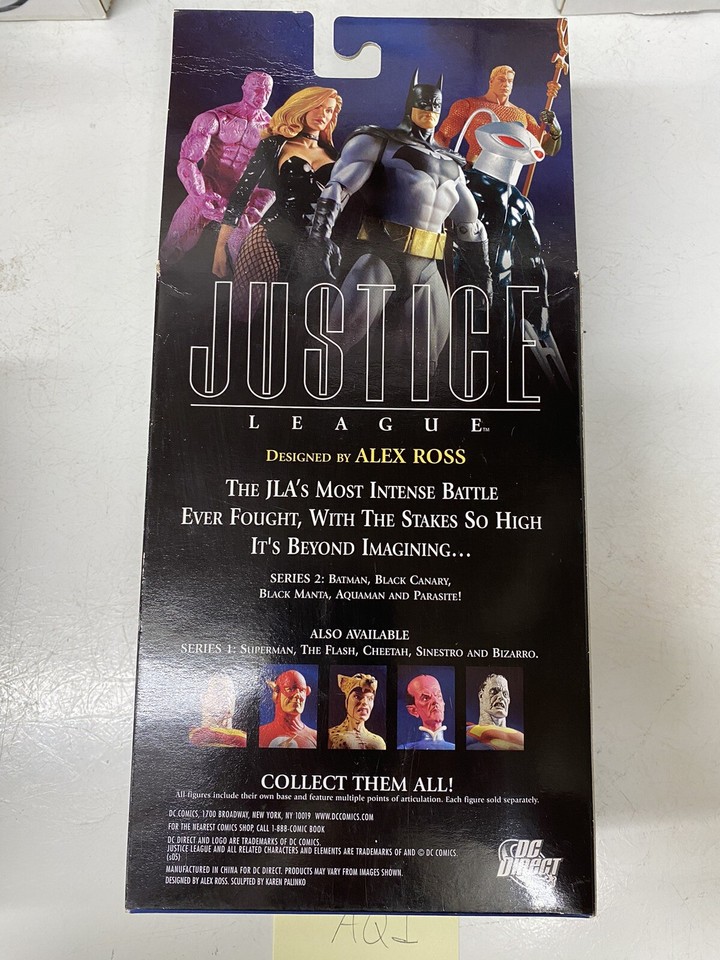 DC Direct Justice League: Aquaman Alex Ross Collector Action Figure ...