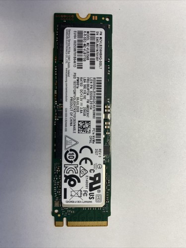 Samsung MZ-VLB256b PCIe NVMe M2 SSD | eBay