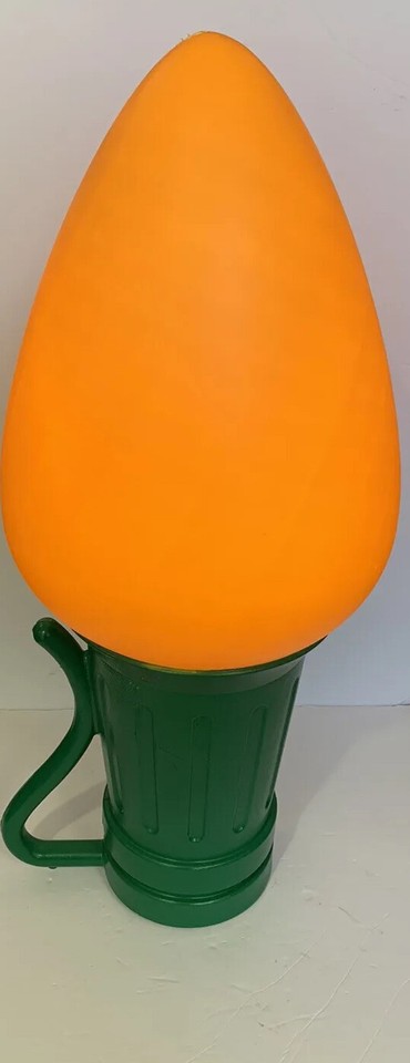 General Foam 29" Giant Yellow C-7 Christmas Light Bulb Blow Mold | eBay
