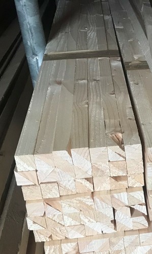 Timber Angle Fillet 25mm x 25mm x 2.4mtr Bundle of 21 - PAR Triangular ...