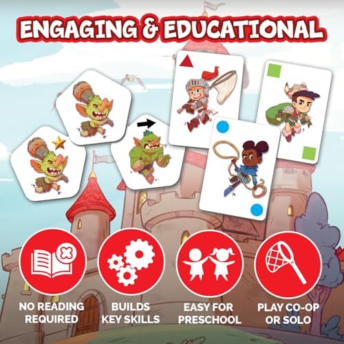 My First Castle Panic Board Game for Kids 4-8 - Cooperative Strategy ...