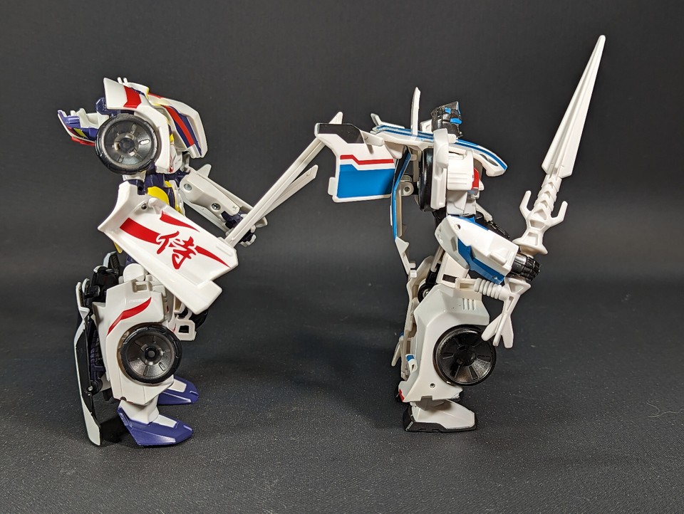 Transformers Adventure Drift Origin Jazz Battle Mode complete TAV-VS05 ...