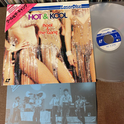 KOOL & THE GANG Hot & Kool JAPAN Laser Disc LD MP049-22MP TRIANGLE OBI ...