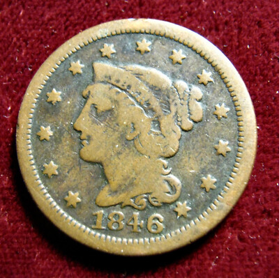 1846 LARGE CENT | eBay