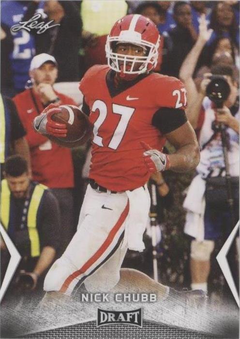 2018 Leaf Draft Nick Chubb #44 for sale | eBay