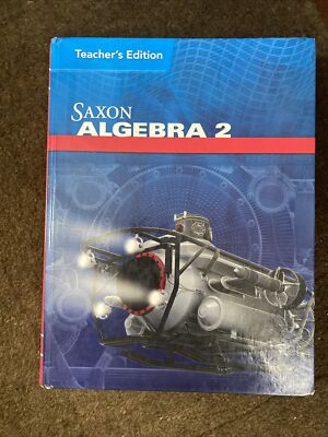 Saxon Algebra 2 (4th Edition) TEACHERS EDITION | eBay