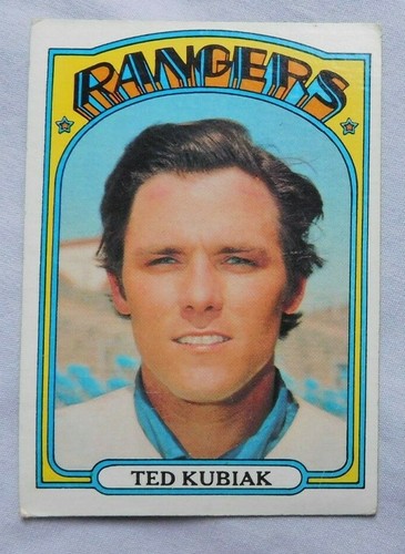 1972 Topps #23 Ted Kubiak Texas Rangers Baseball Card ex | eBay