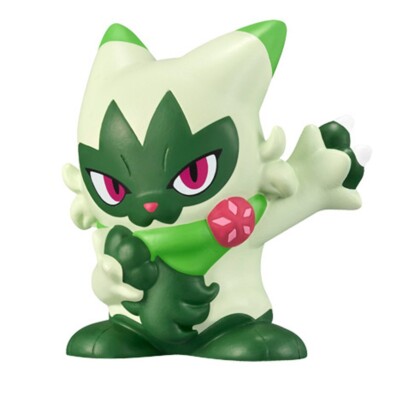 Pokemon GO Kids Violet & Scarlet Floragato Normal Finger Puppet Figure ...