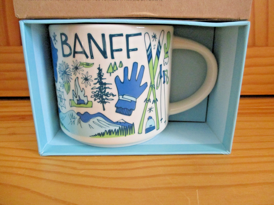 Starbucks Banff " Been There Series " Across the Globe Coffee Tea Mug ...