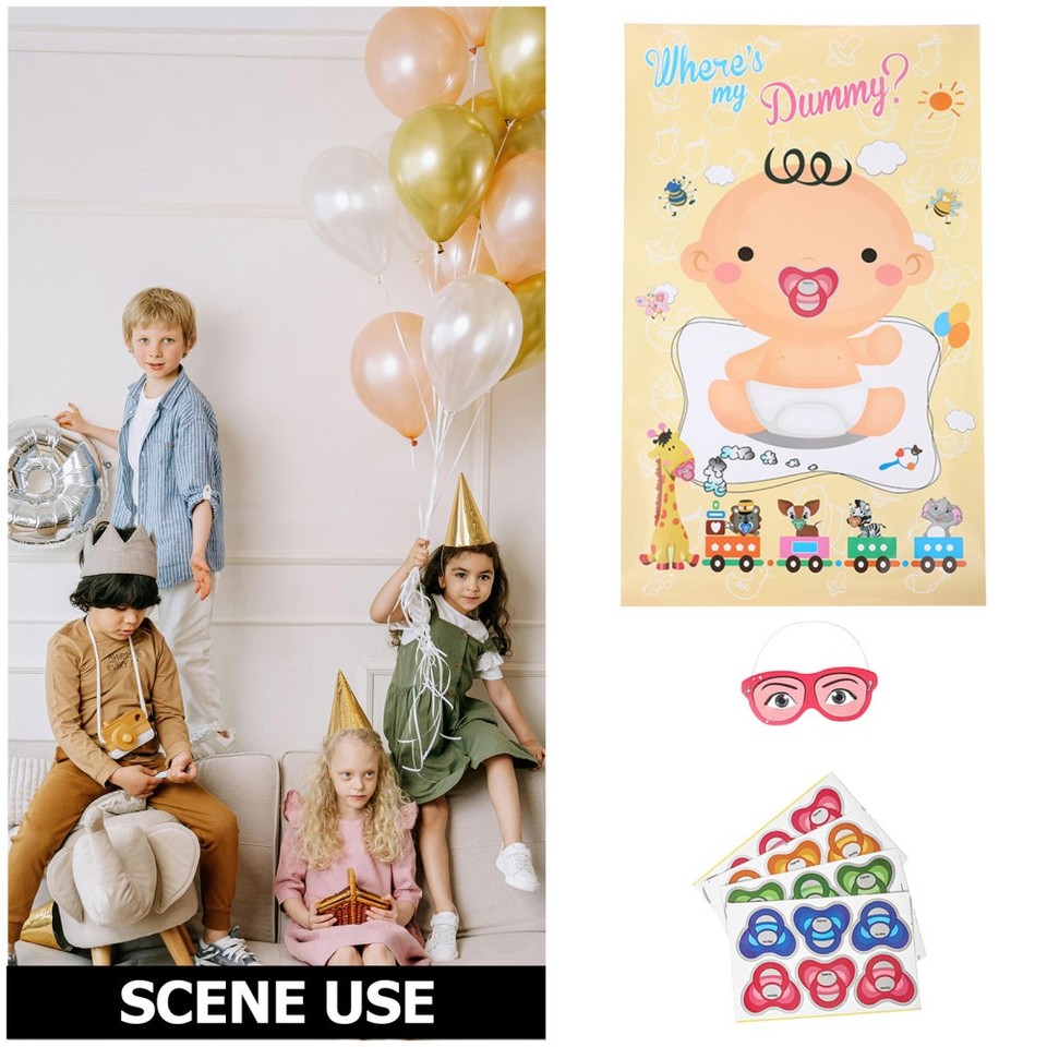 Game Poster Party Favors for Kids Cartoon Stickers Gamer Birthday ...