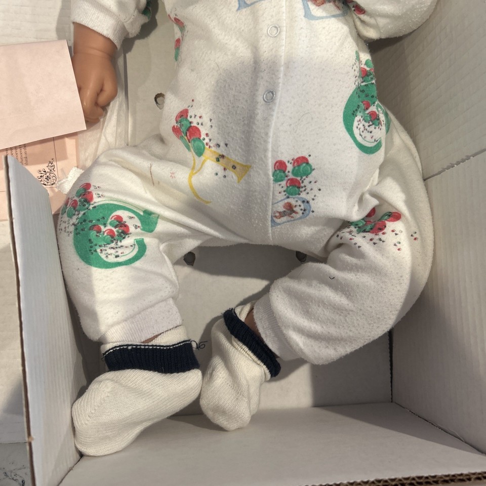 Lee Middleton Doll Infant Cuddle Me Baby ABC 2001 W Box W C Of A. New ...