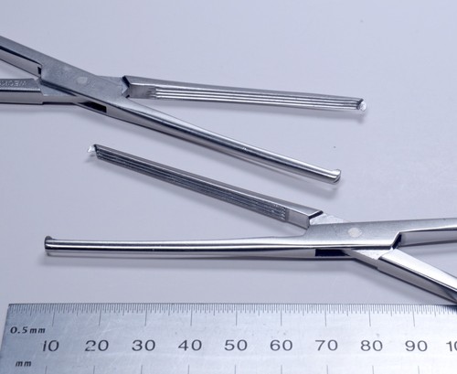2X Allen Intestinal Clamp 8" Stainless Steel Surgical Forceps Weck KNY ...