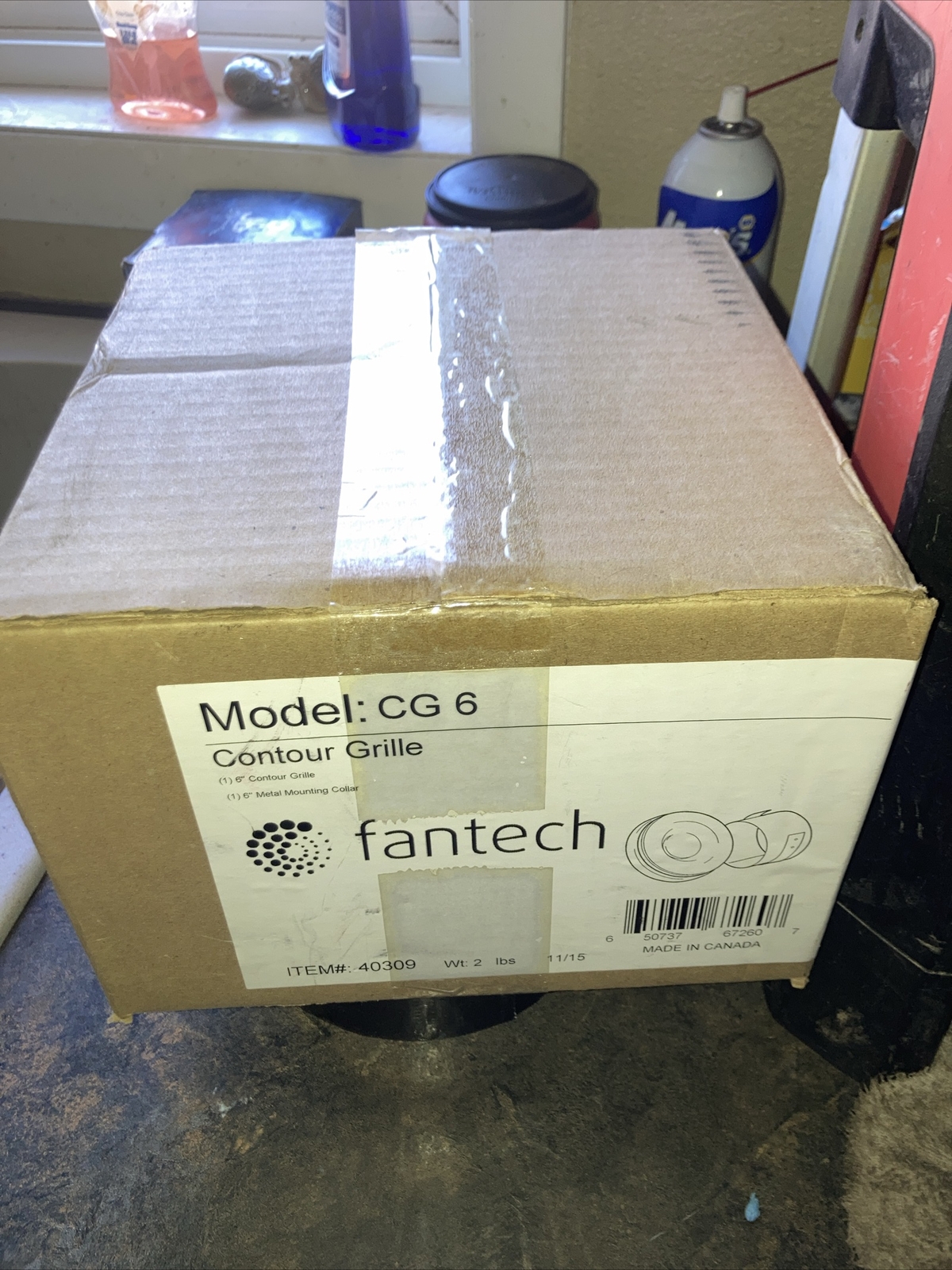 Fantech CG6 Contour Grille With Collar for 6" Duct for sale online | eBay