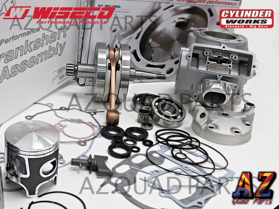 03-24 Yamaha YZ250 YZ 250 295cc Big Bore Cylinder Crank Piston Motor ...